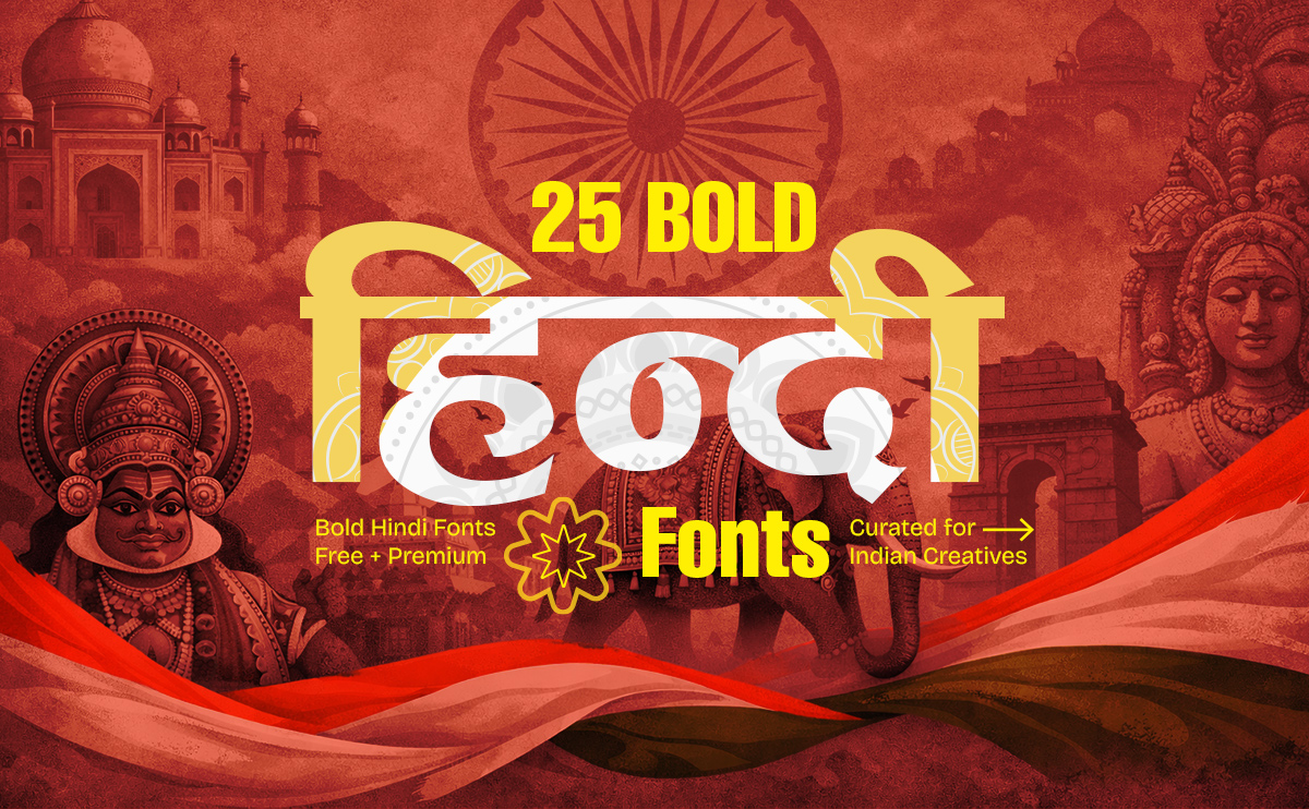 55 Best Hindi Fonts for Indian Creatives